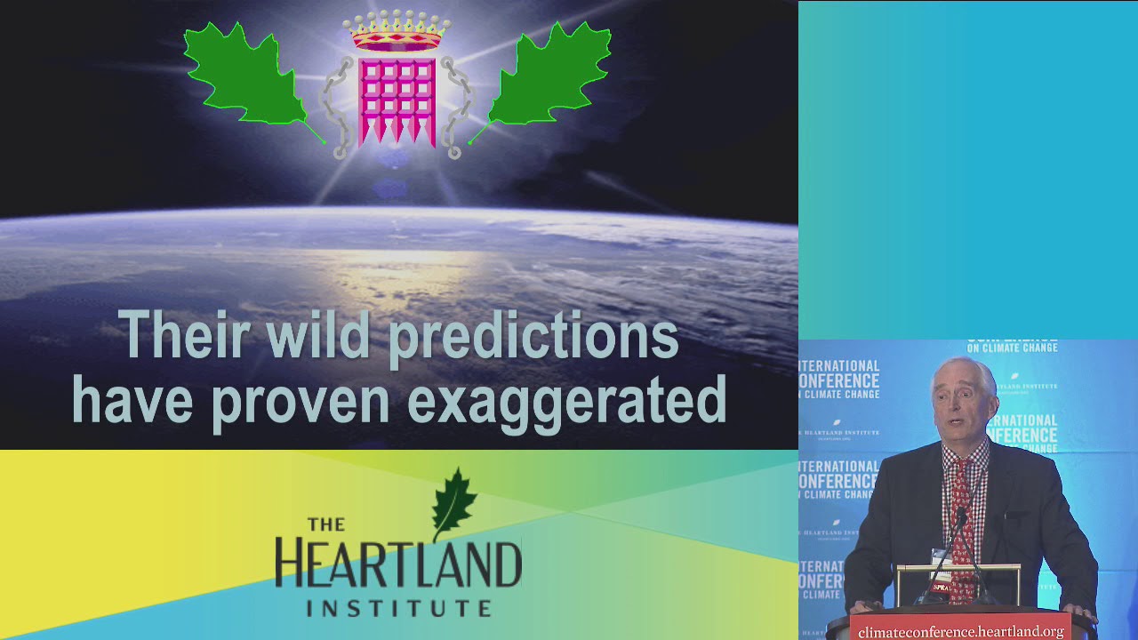 Lord Christopher Monckton, ICCC13 (Panel 5: Advancing from Theory to ...