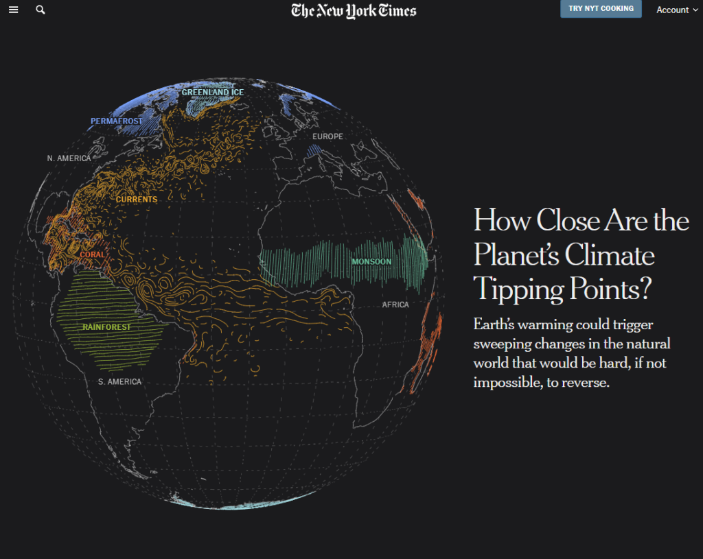 No, NYT, 'Climate Tipping Points' are Not in Our Near Future - ClimateRealism